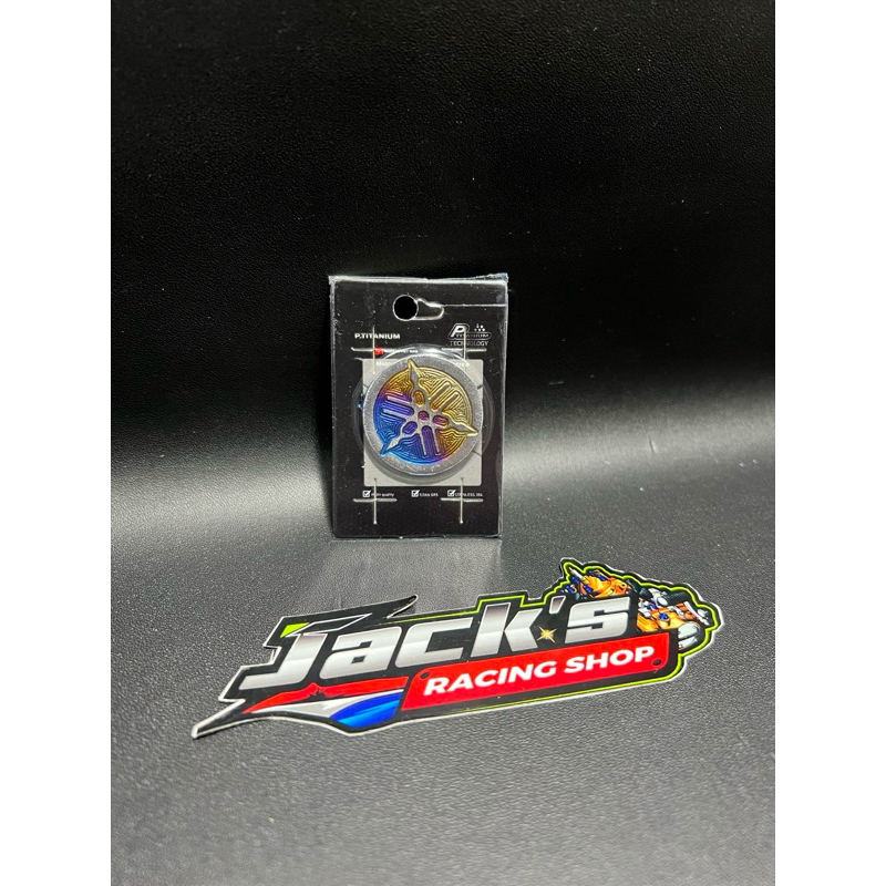 Original Vietnam Yamaha small Titanium Logo Emblem | Shopee Malaysia