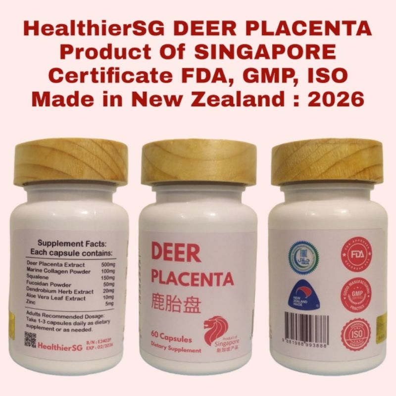 Stem CELL DEER PLACENTA NEW ZEALAND DEER PLACENTA EIGHTH EDITION ...
