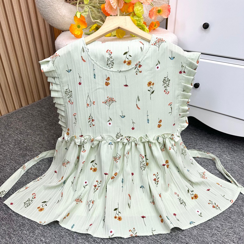 Gea VEST FLOWER MOTIF / VANYA VEST KOREAN LOOK HIJAB VEST / KOREAN ...