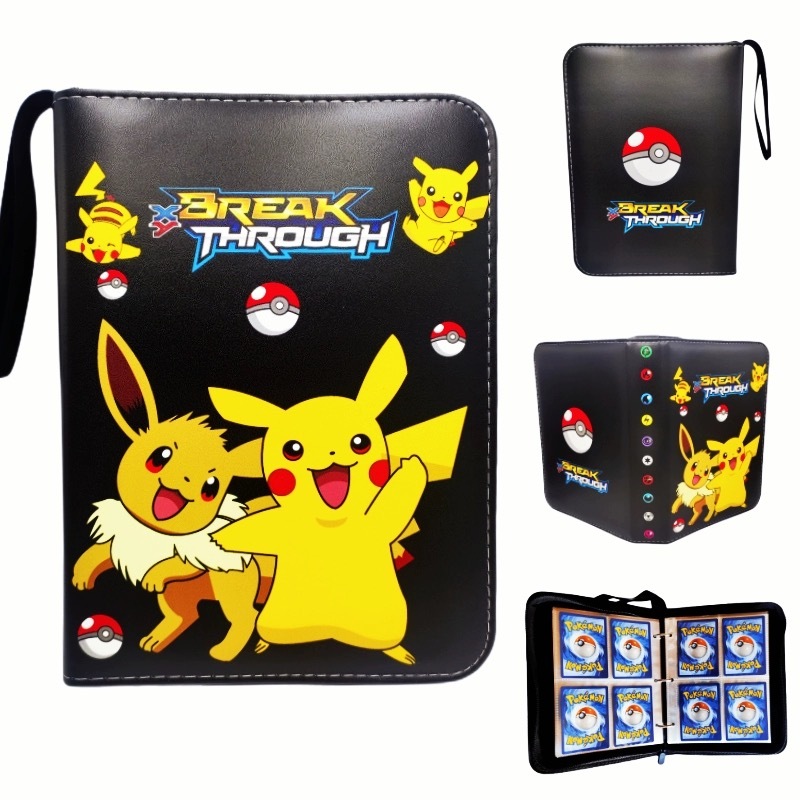 400pcs Pokemon Card Album Book Game Cards Pokemon Cards Holder Album ...