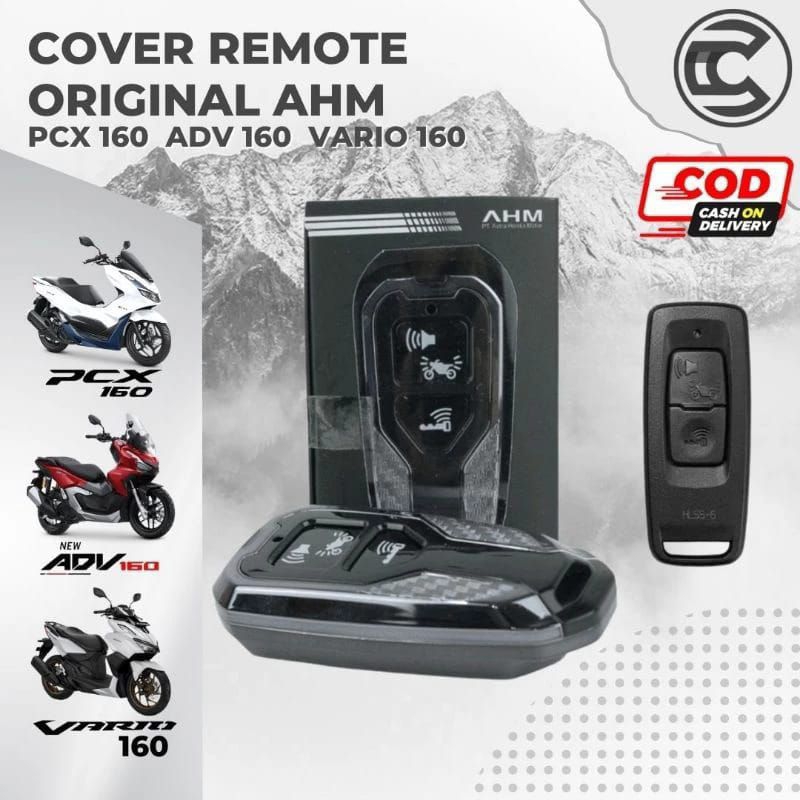 Honda ADV 160 PCX 160 VARIO 160 original AHM motorbike remote Cover | Shopee Malaysia