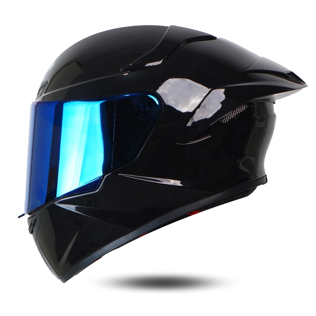 Original SNI MLA Crypton Solid Full Face Helmet, similar to KYT TT ...