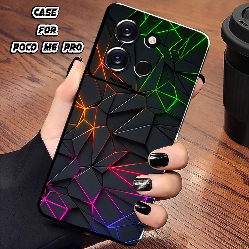 Case POCO M6 PRO - Casing POCO M6 PRO Motif (Abstract) - Softcase ...