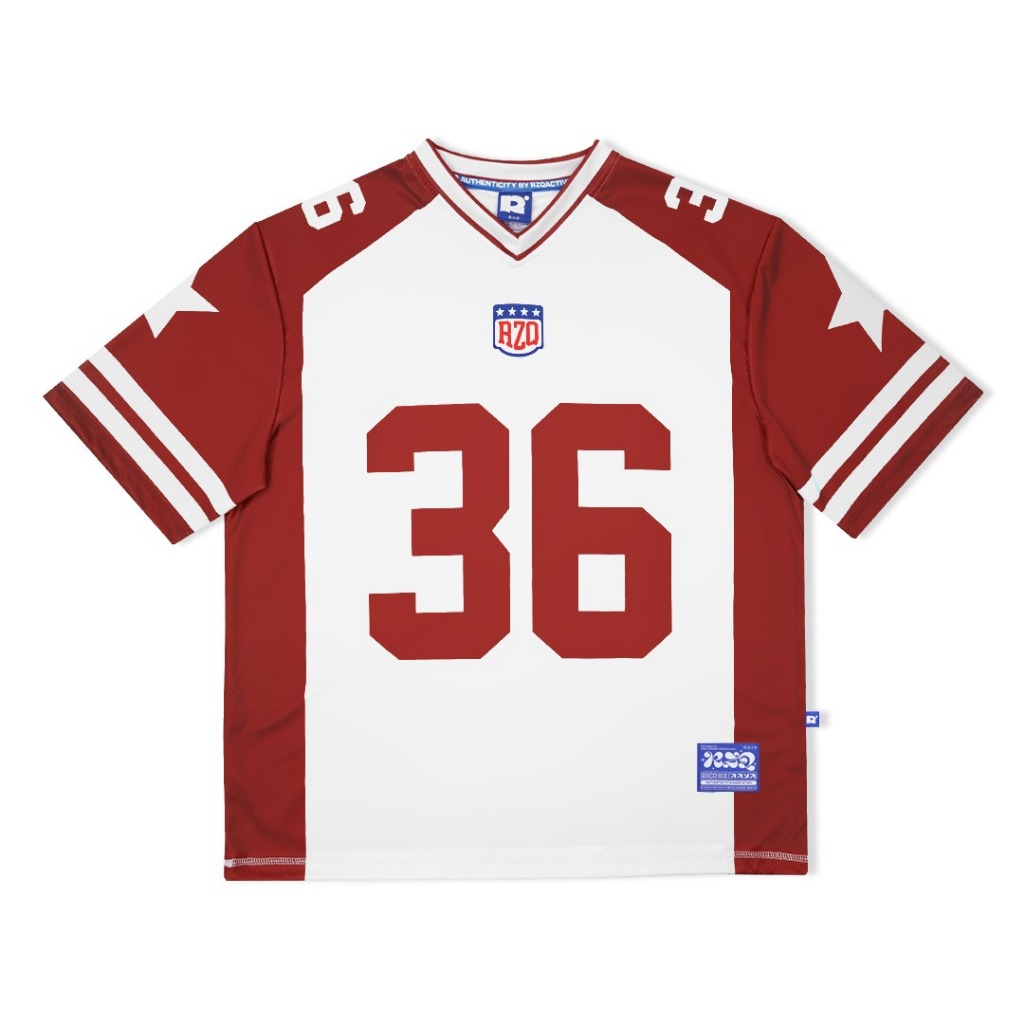 Rzq / 36 / Number Series / Jersey / Streetwear / Oversize / Music ...