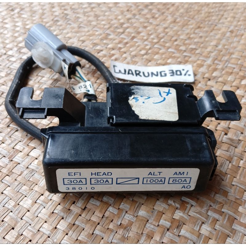 Fuse box engine fuse efi Toyota 7k kijang capsule LGX - LSX original ...