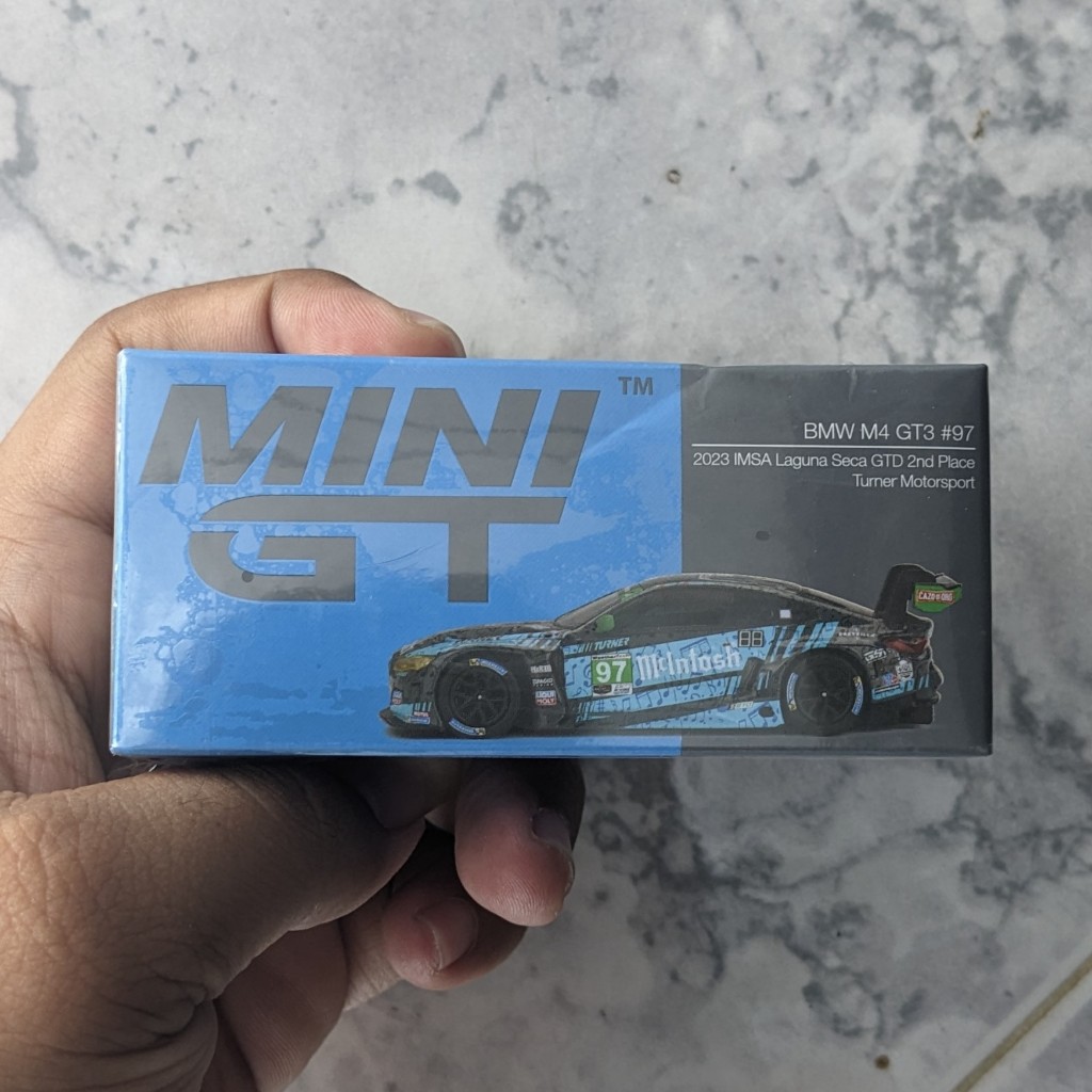 Mini GT 647 bmw M4 GT3 97 2023 IMSA Laguna Seca GTD | Shopee Malaysia