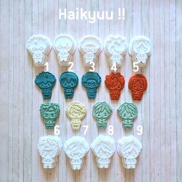 HAIKYUU Anime Cookie cutter | Shopee Malaysia