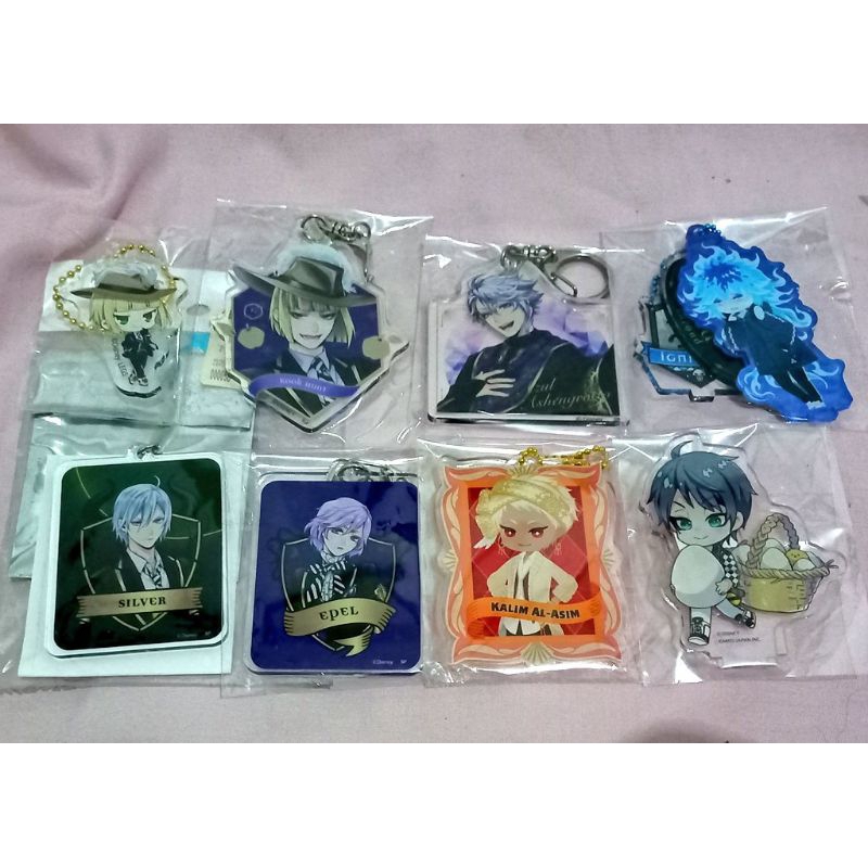(Official) Twisted Wonderland Acrylic Keychain Standee Stand Acrylic ...