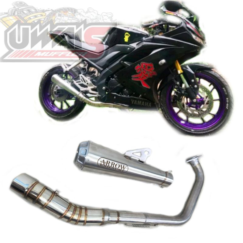 Exhaust Exhaust R15 V3 racing R15 V3 V4 Exhaust ARROW PRO RACE full ...