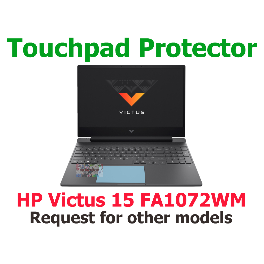 Touchpad Protector HP Victus 15 FA1072WM Gaming | Shopee Malaysia