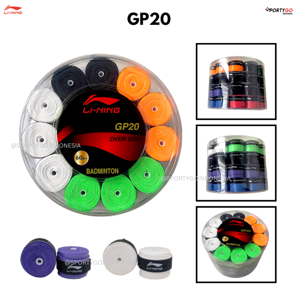 Original Grip Badminton Lining GP 20 / Rubber Grip Lining GP20 ...