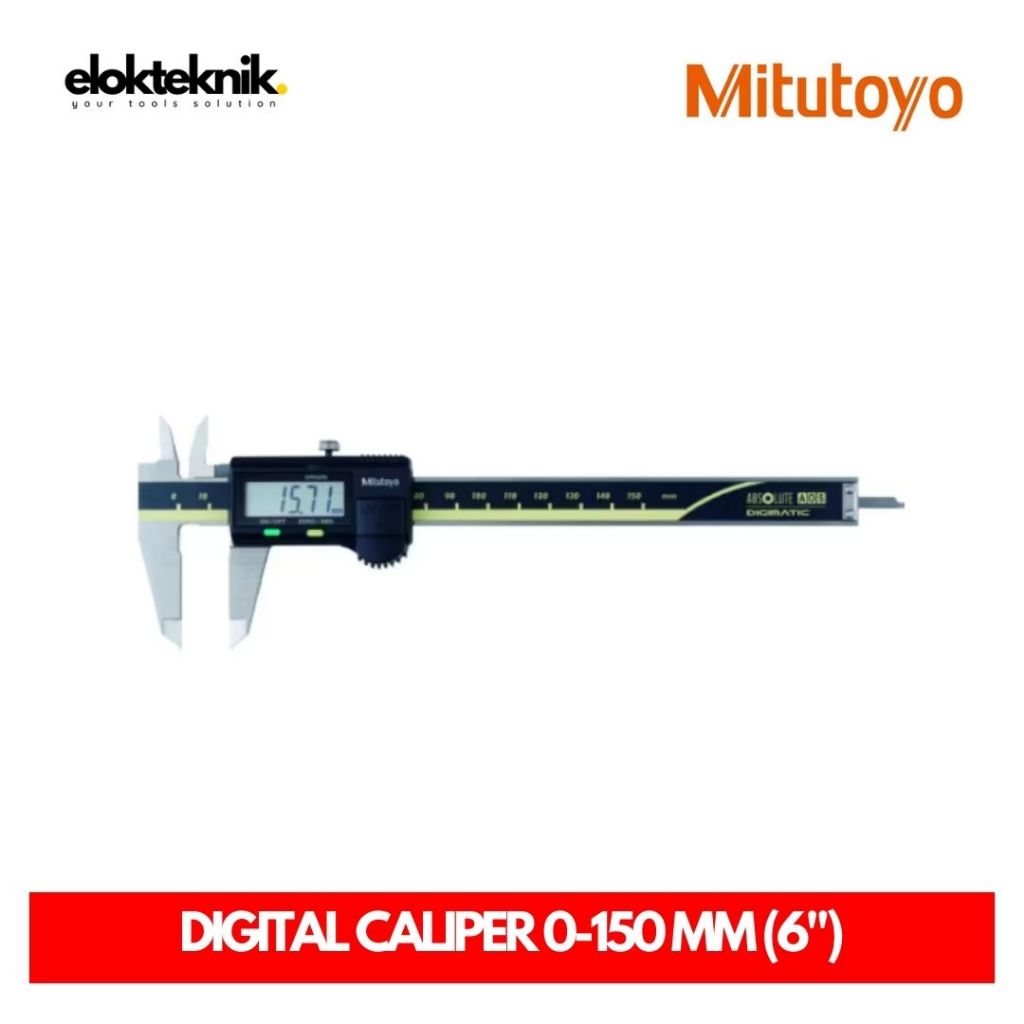 Mitutoyo Digital Caliper 0-150 mm | Sigmat Digital 6" Mitutoyo | Shopee Malaysia