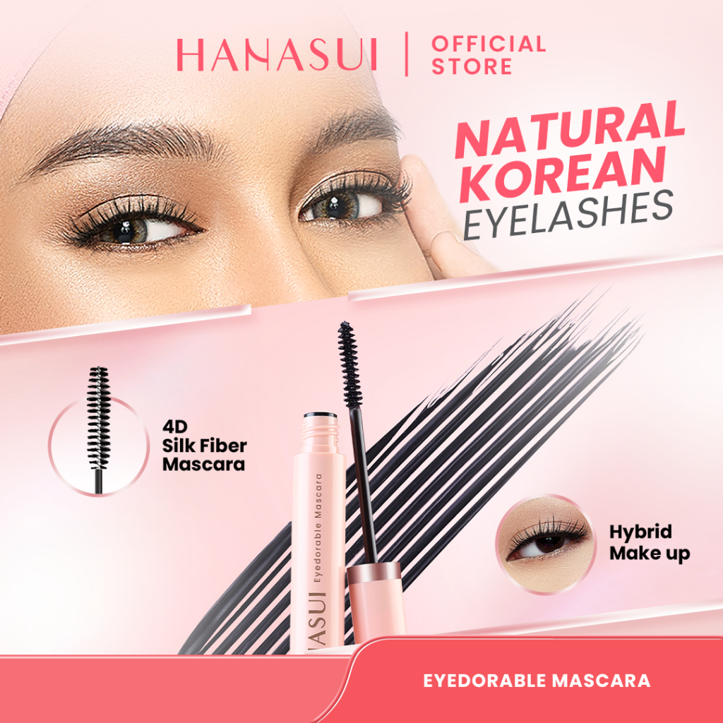 Hanasui Eyedorable Mascara - Waterproof Mascara Longlasting Volumizing ...