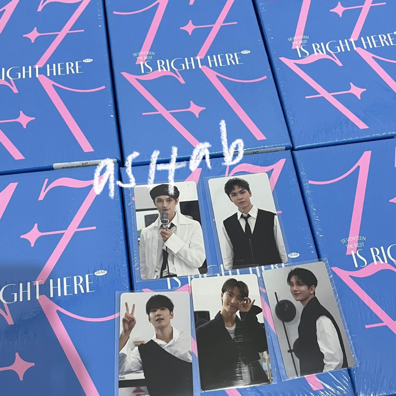 [READY Sealed & UNSEALED] SEVENTEEN IS RIGHT HERE DEAR VER. Version POB TOWER RECORDS WONWOO ...