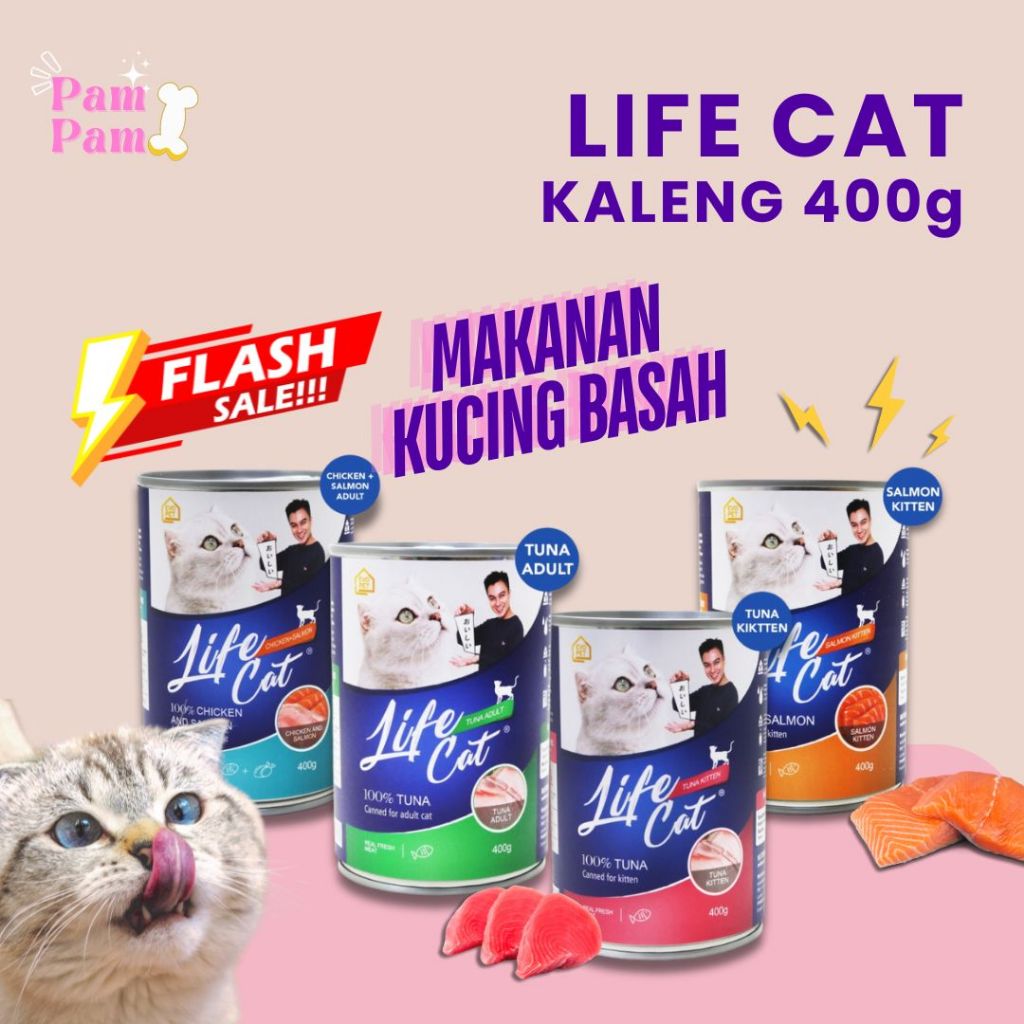 Life Paint Cans 400gr | Canned Wet Cat Food | Life Cat Cans 400 Gr Can ...