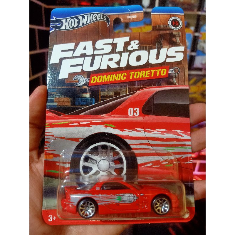 Hot wheels Mazda rx7 fast and furious Dominic Toretto | Shopee Malaysia