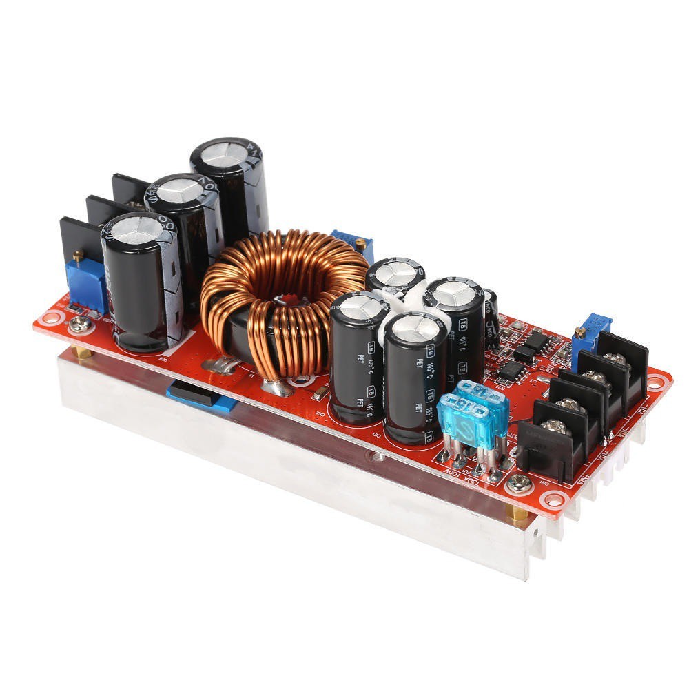 Step Up Module 1200W DC - DC Boost Converter 20A In 8-60V out 12-83V ...