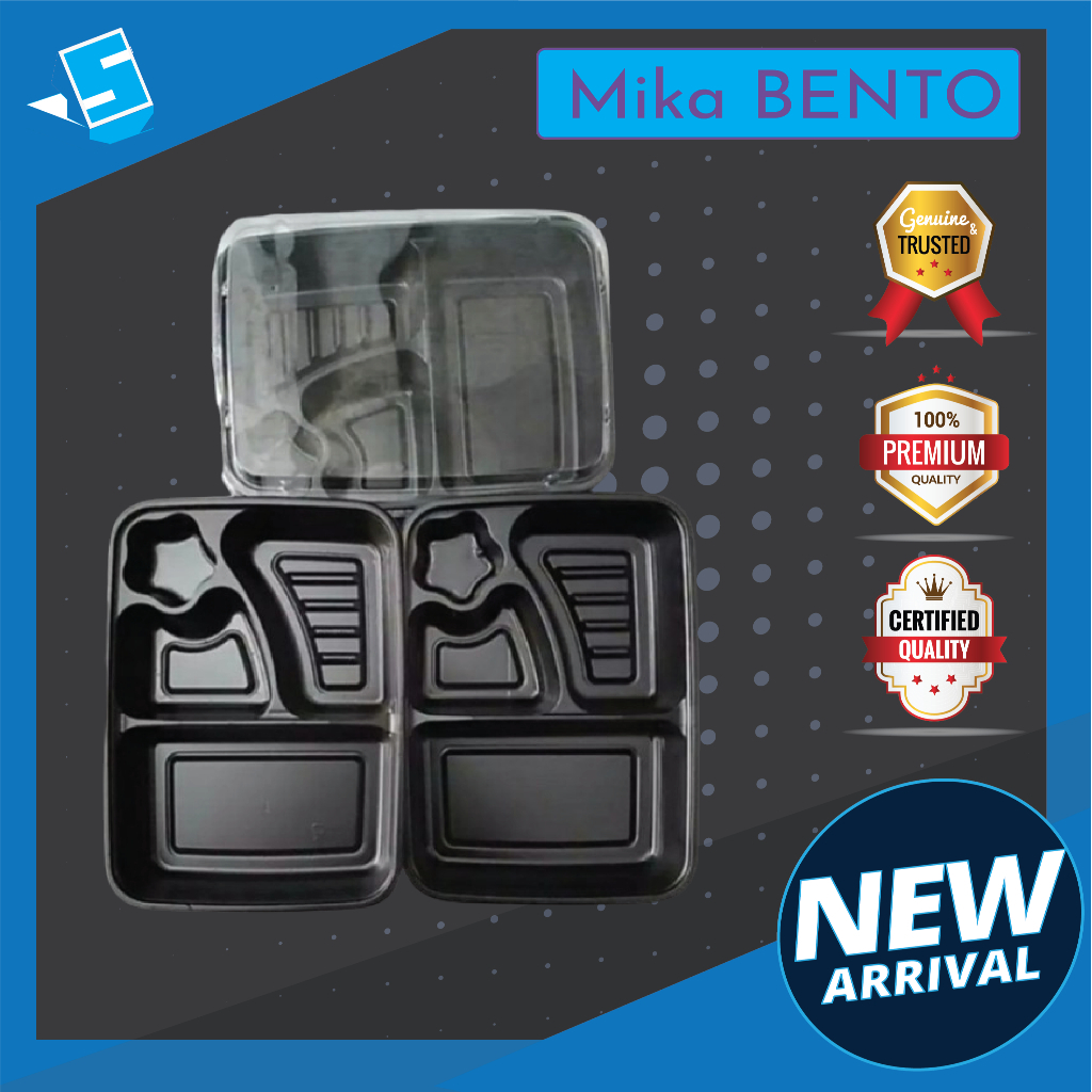 Mika Bento/Mika Plastic Bulkhead 4/Mika Yakiniku/Mika Black/Star Bento ...