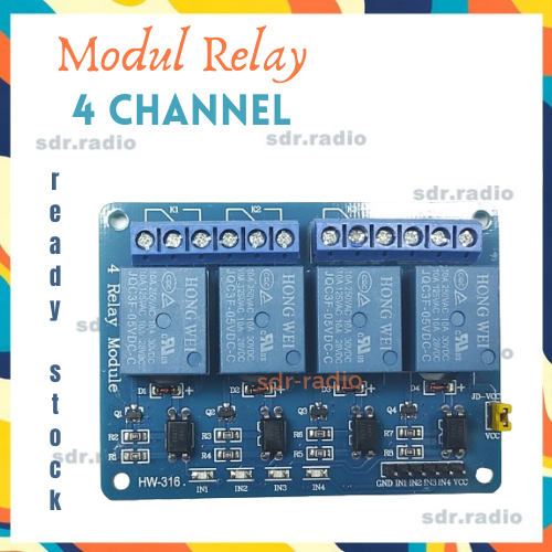 Relay 5V 4channel relay Module optocoupler 4channel relay Module ...