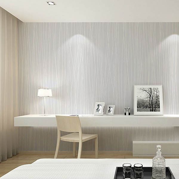 Premium Embossed MODERN Minimalist Embossed Wall WALLPAPER | Shopee ...