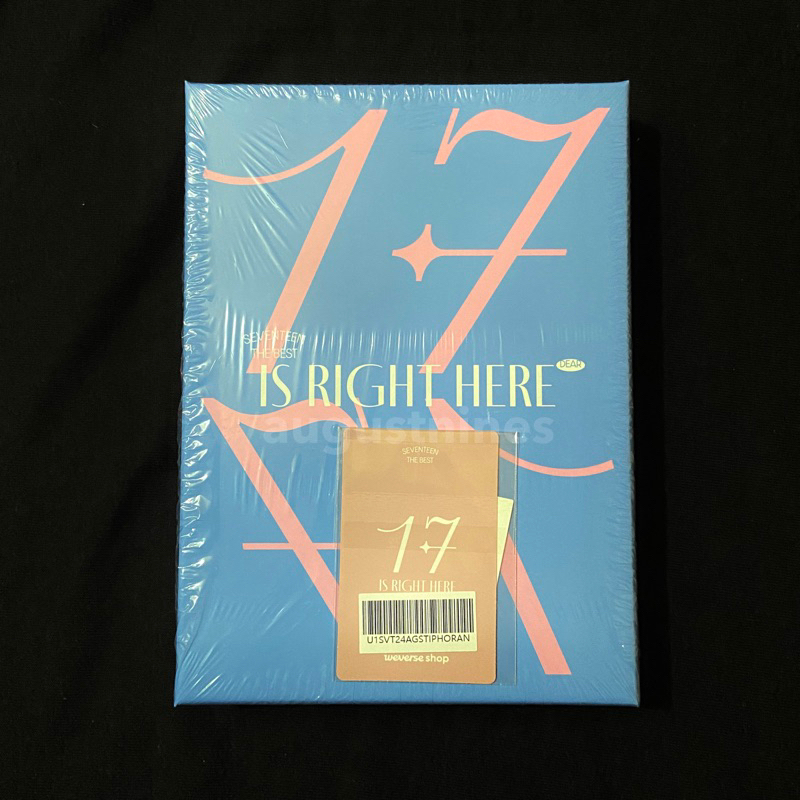 Seventeen BEST ALBUM 17 IS RIGHT HERE DEAR VER SEALED (+ POB WEVERSE) | Shopee Malaysia