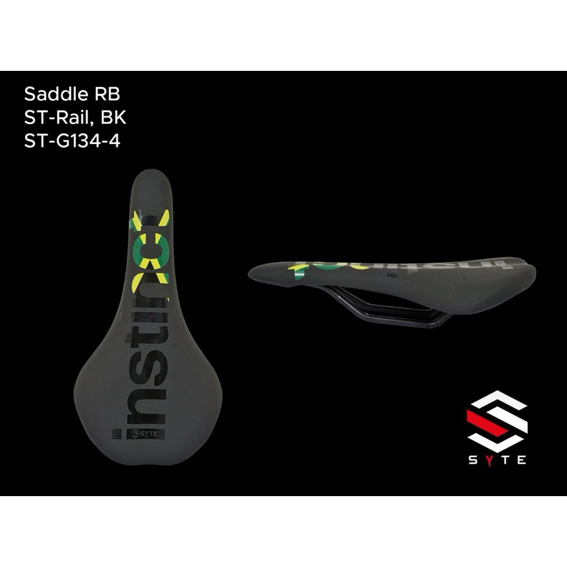HIJAU Green INSTINCT syte seat saddle, slim model, minion folding bmx ...