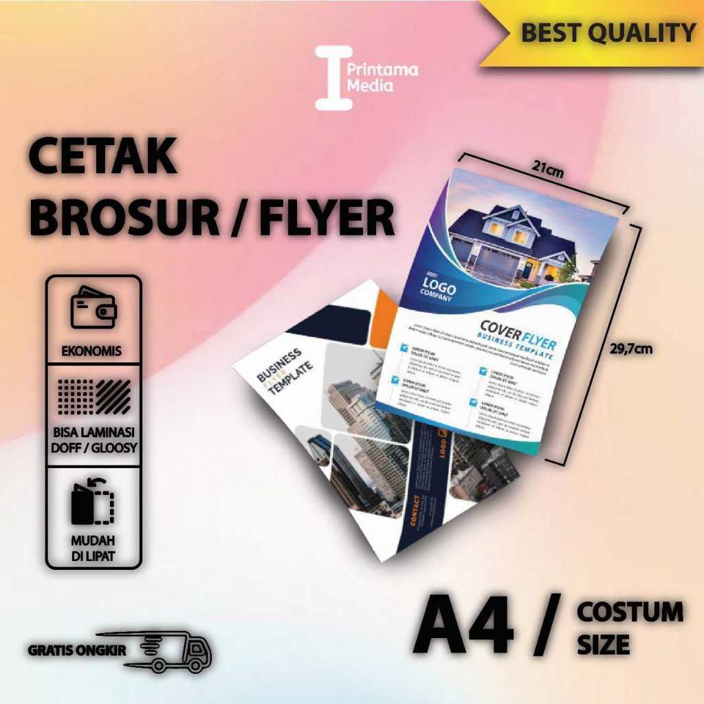 Print Brochure/Leaflet/Flyer A4 | Shopee Malaysia
