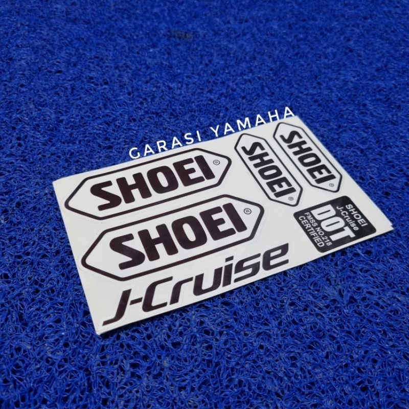 Helmet sticker J Cruise helmet sticker SET shoei J-Cruise sticker ...