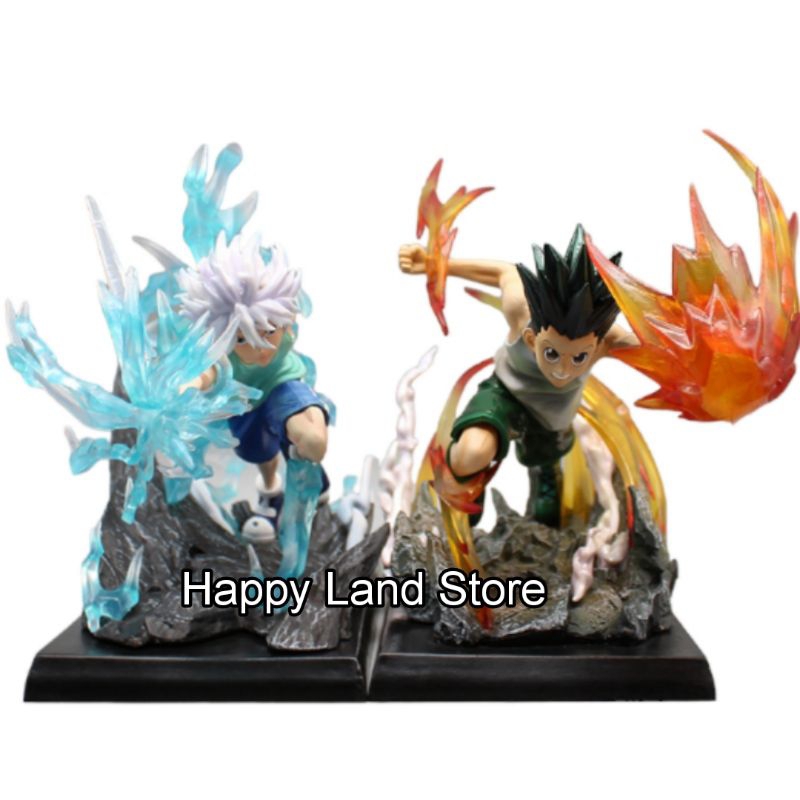Action Figure Anime Hunter X Hunter Killua Zoldyck Gon Freecss PVC ...
