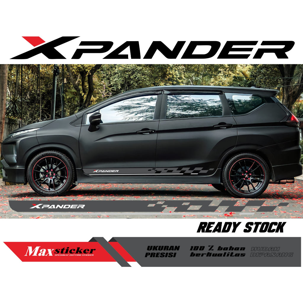 Latest xpander ultimate cutting sticker xpander body list sticker ...