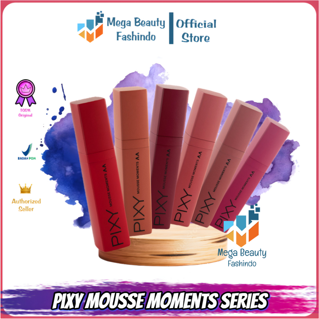 Pixy Lip Mousse Moments Series | Lip Cream | Lip Cream Matte | Lip ...