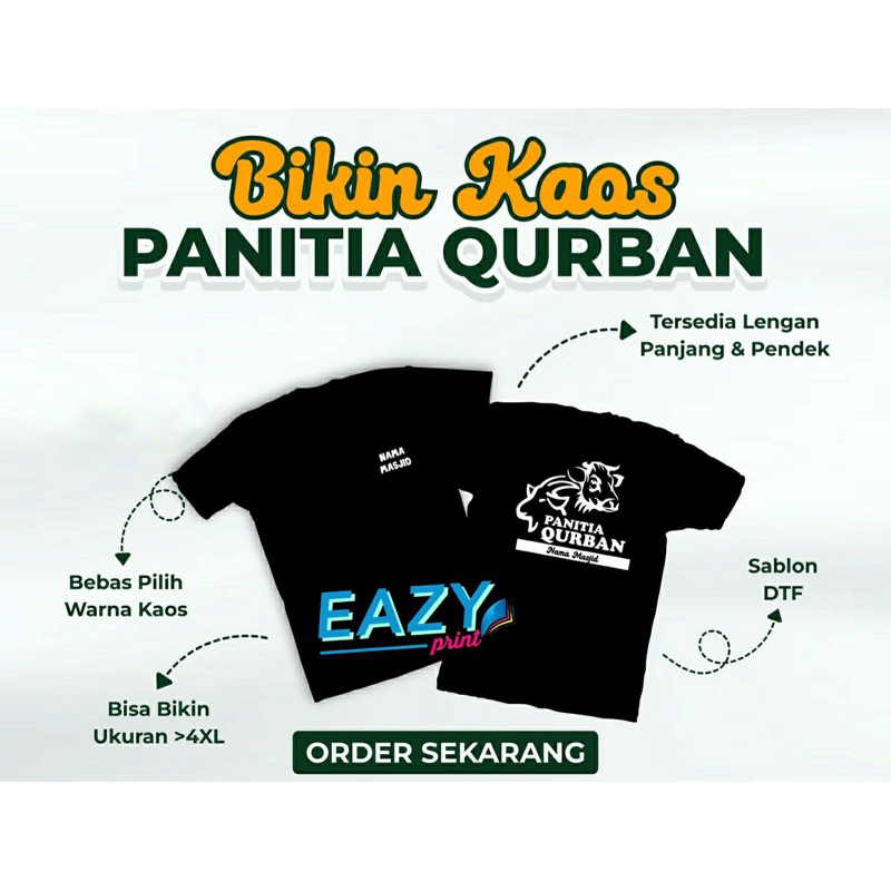 Free Sacrificial Committee Shirt Name Of The Mosque TSHIRT Eid Al-ADHA ...