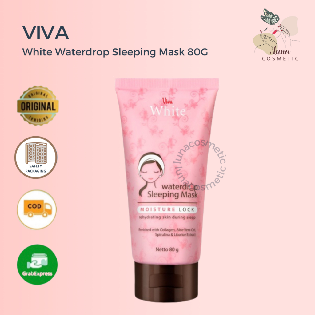 Viva White Waterdrop Sleeping Mask 80G | Shopee Malaysia
