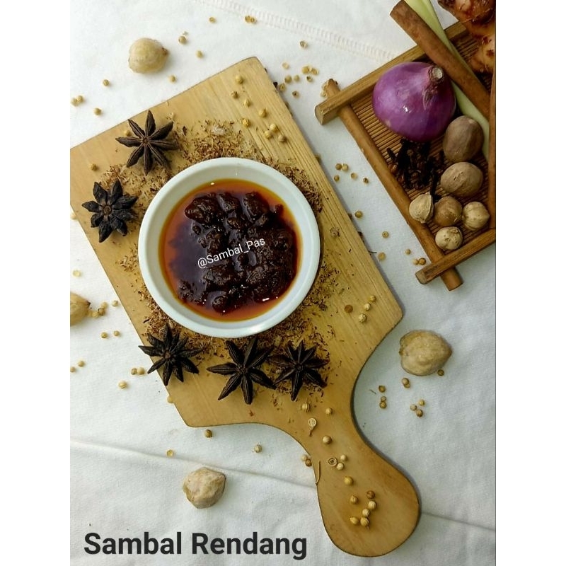 [NEW] Sambal Rendang Sachet 20gr, 30fr & 40gr. | Shopee Malaysia