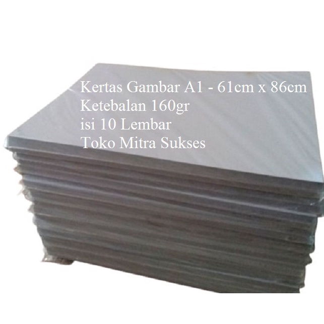 Bonus 1 Sheet Of A1 Drawing Paper 61cm x 86cm | Shopee Malaysia