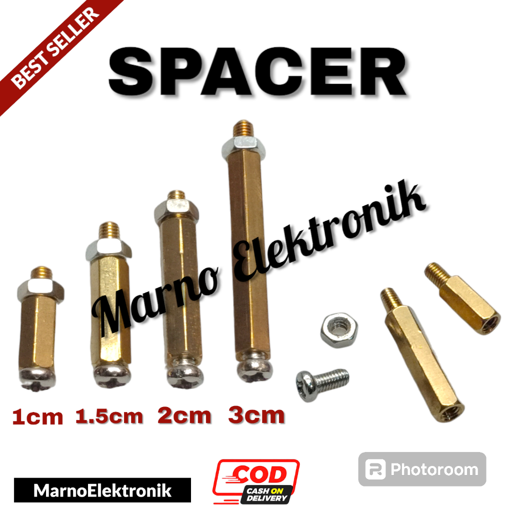 SPACER SPICY SPITSER PCB BOLT PCB STAND 1CM 2CM 2.5CM 3CM SPITSER BOLT ...