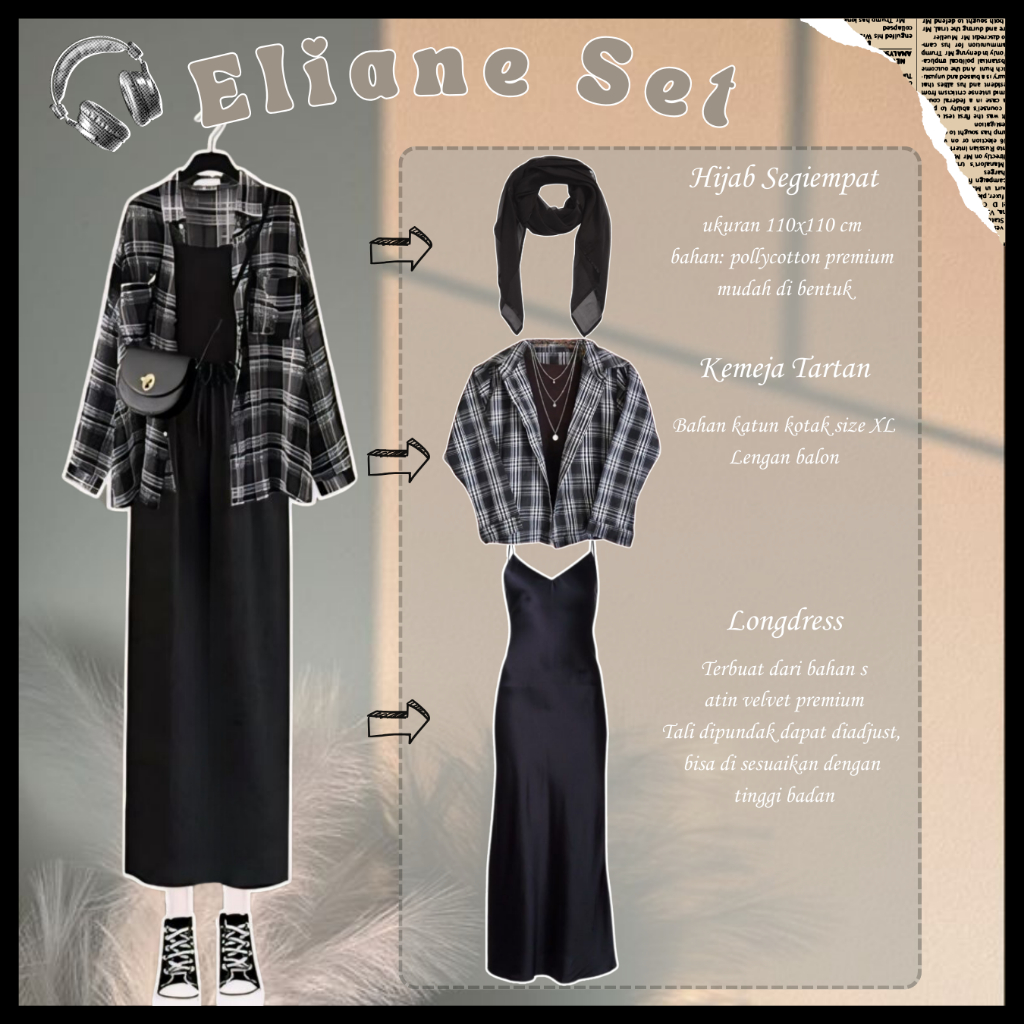 KEMEJA Elijah Set | One Set Of Contemporary Women | One Set Korean ...