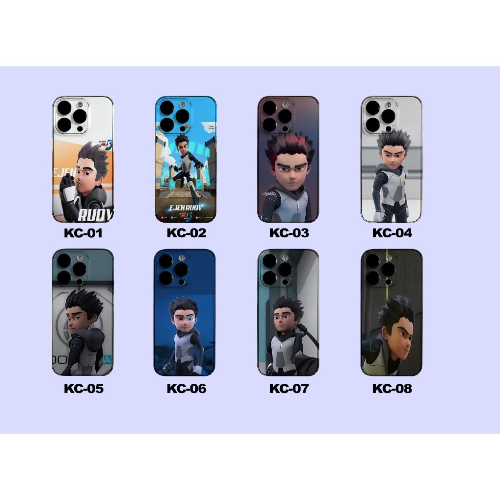 Ejen RUDY HP CASE EJEN ALI CHARACTER FOR ALL TYPES OF HP | Shopee Malaysia