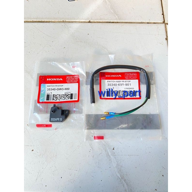 Brake Switch / Brake Switch Left Right Beat Karbu Vario Karbu Beat Fi ...