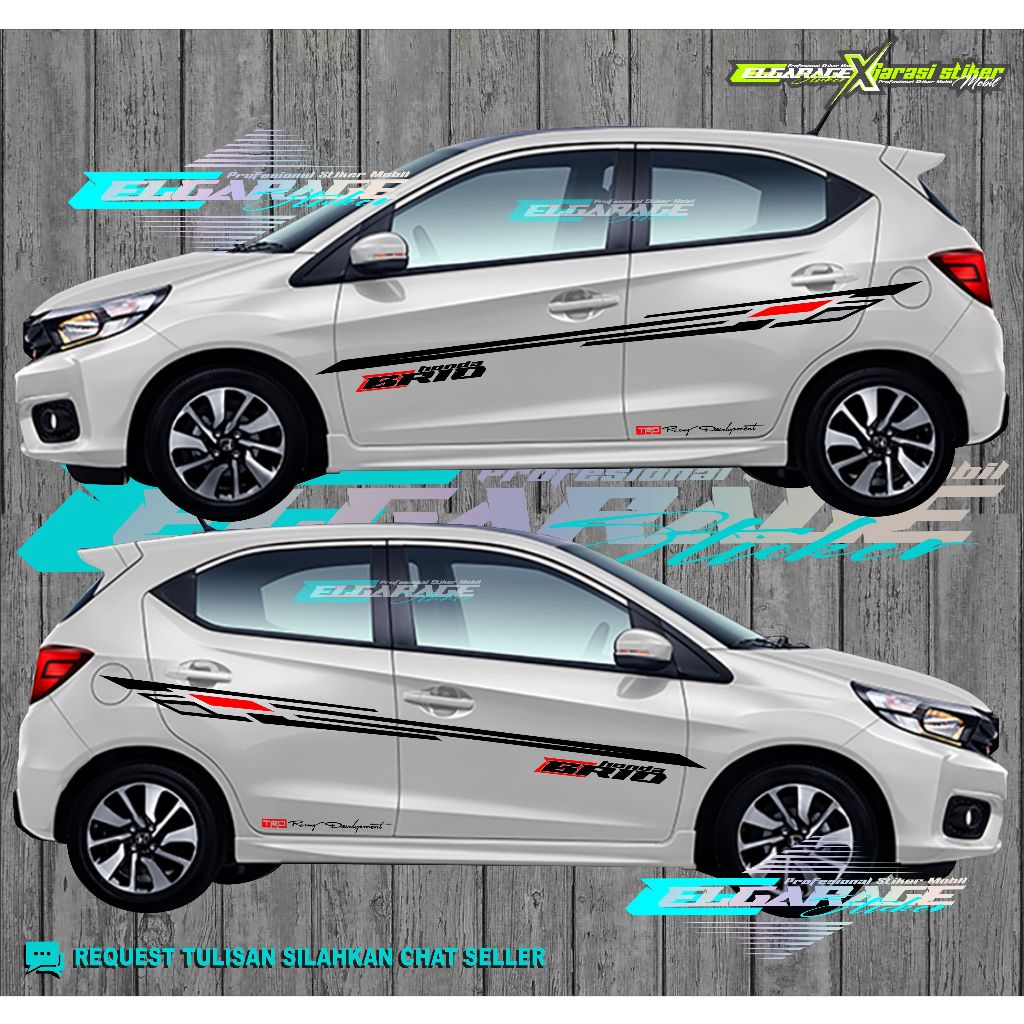 Honda brio Car sticker Car sticker list body Side Car honda brio Newest ...