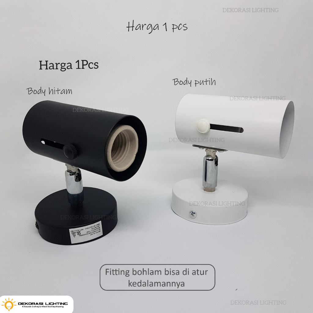 Spotlight Fittings 5cm Ceiling Outboard e27 Minimalist spotlight ...