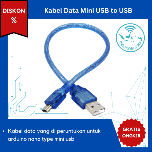 Arduino Nano Mini Usb Cable Shopee Malaysia