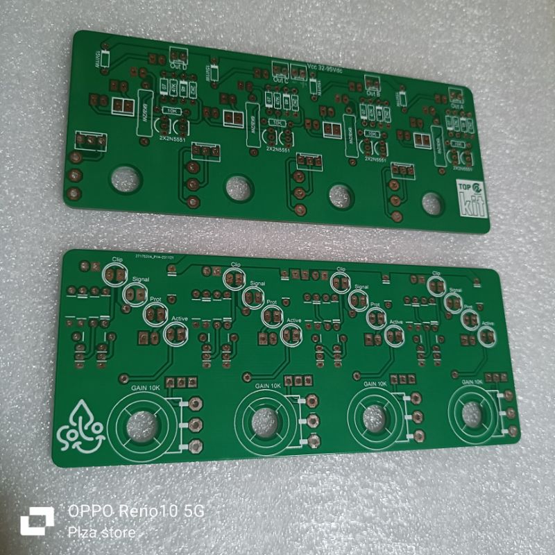 Pcb Front Panel led display bok power N7001 P7001 4chanel double layer ...