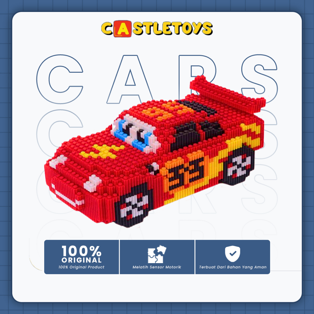 Car Nano Block Toy 8664 - Bricks Education Nano Block / 3D Block Toy ...