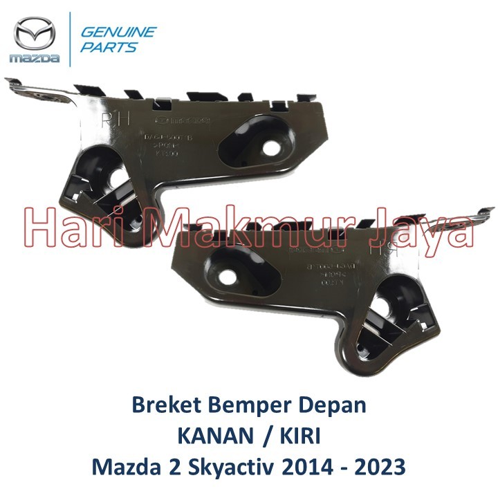 Front Bumper Bracket Bumper Breket Mazda 2 Mazda2 Skyactiv 2014 2015 ...