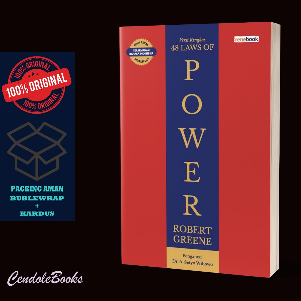 Abridged Version Book The 48 Laws of Power - Robert Greene | Shopee ...