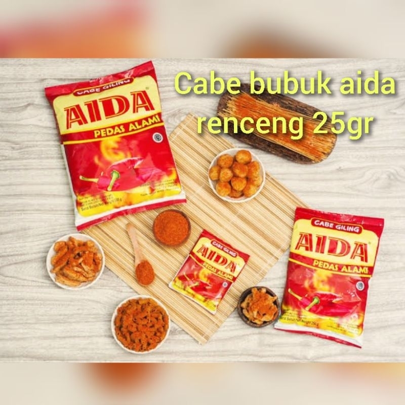 Chili Powder/Chili Powder aida Packaging 25gr/pack Contents 10pcs ...