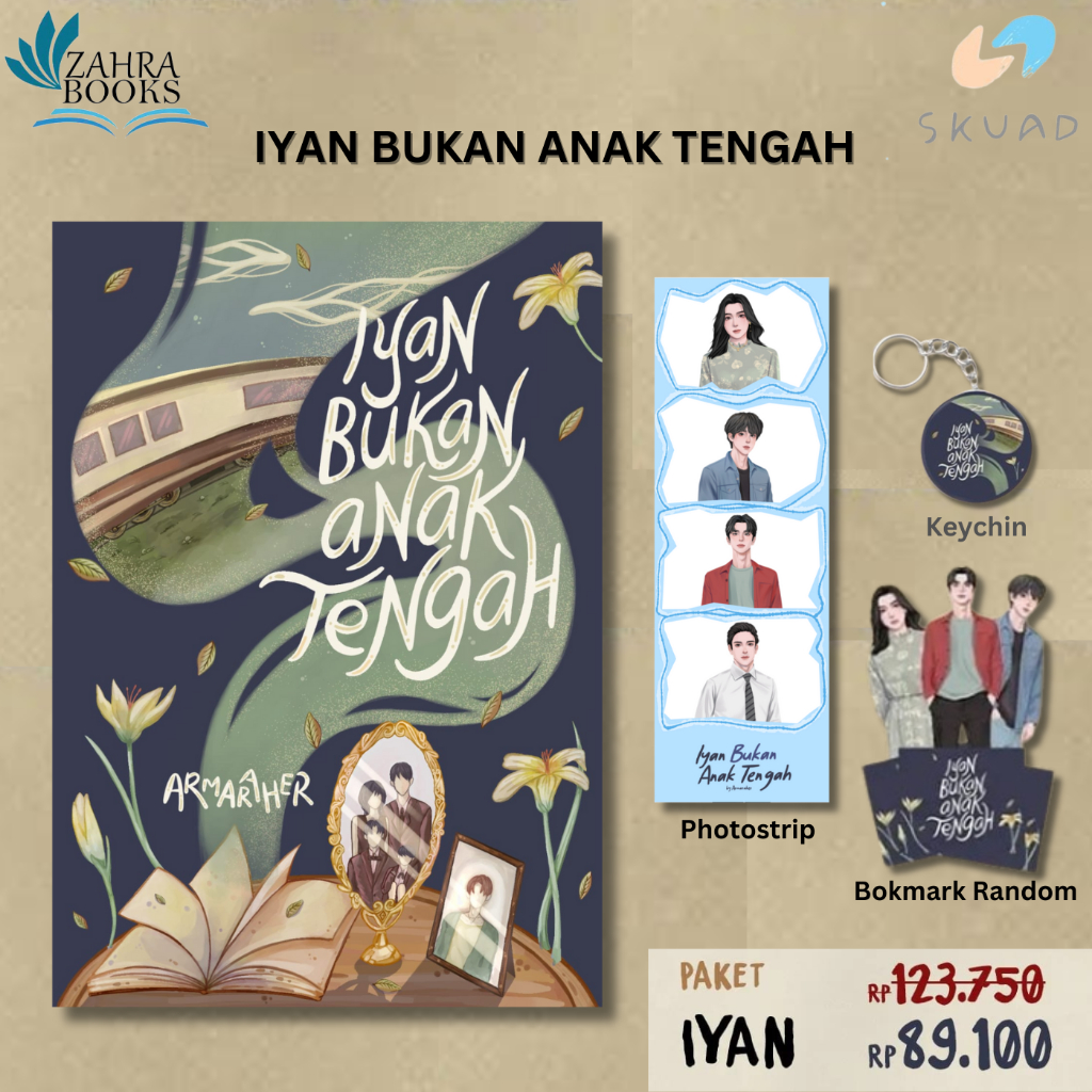 Novel Iyan Is Not A Middle Child by Armaraher | Shopee Malaysia