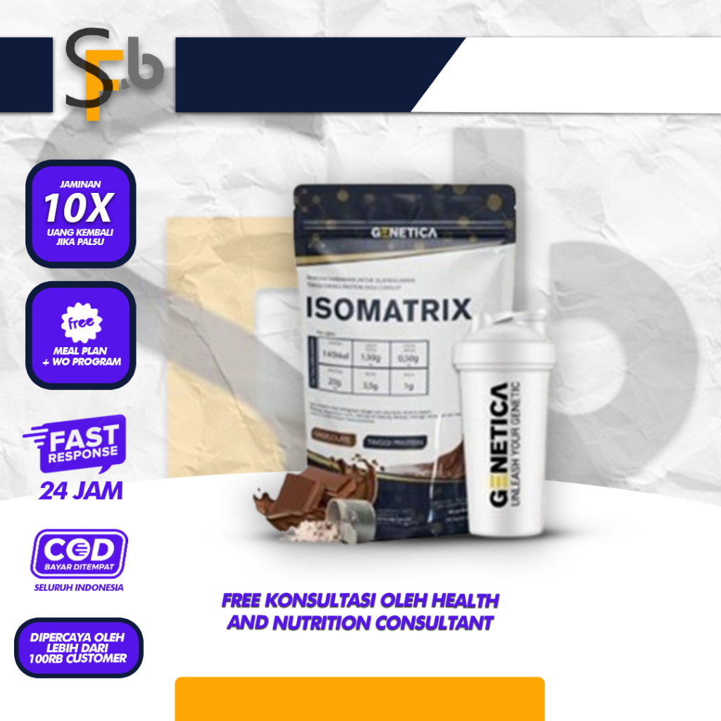Genetica Isomatrix 2 Lbs 900 Grams | Shopee Malaysia