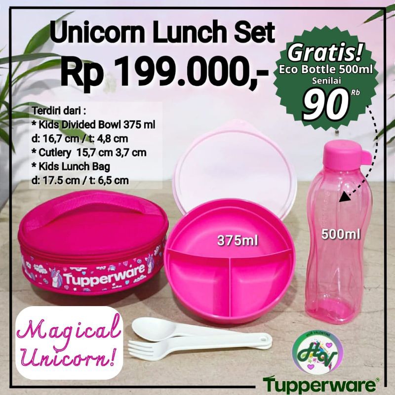 Unicorn lunch set robot lunch set Tiwi and friend twinkle tup kids ...
